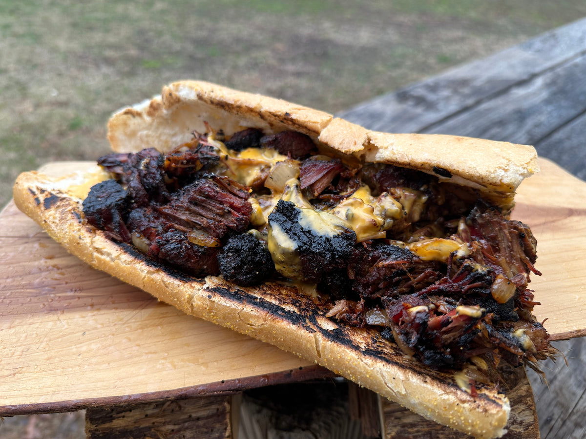 Kansas City Burnt Ends Philly Cheesesteak Recipe | Lane's BBQ