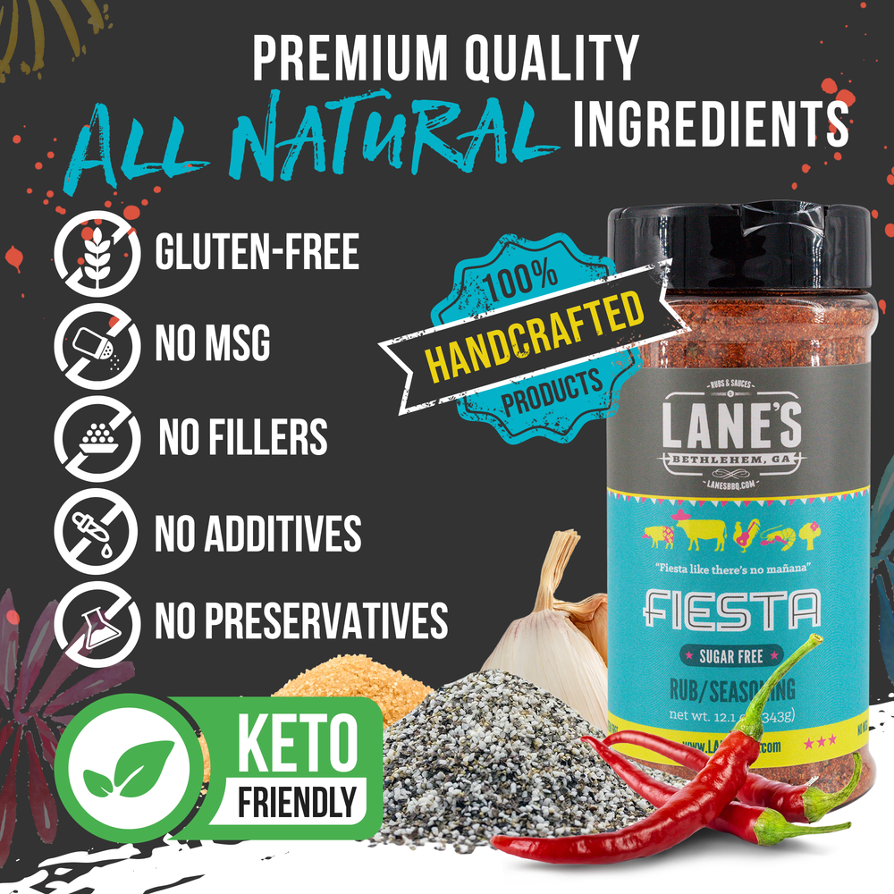 Fiesta Rub – Southwest Taco & Fajita Seasoning | Gluten-Free, Keto