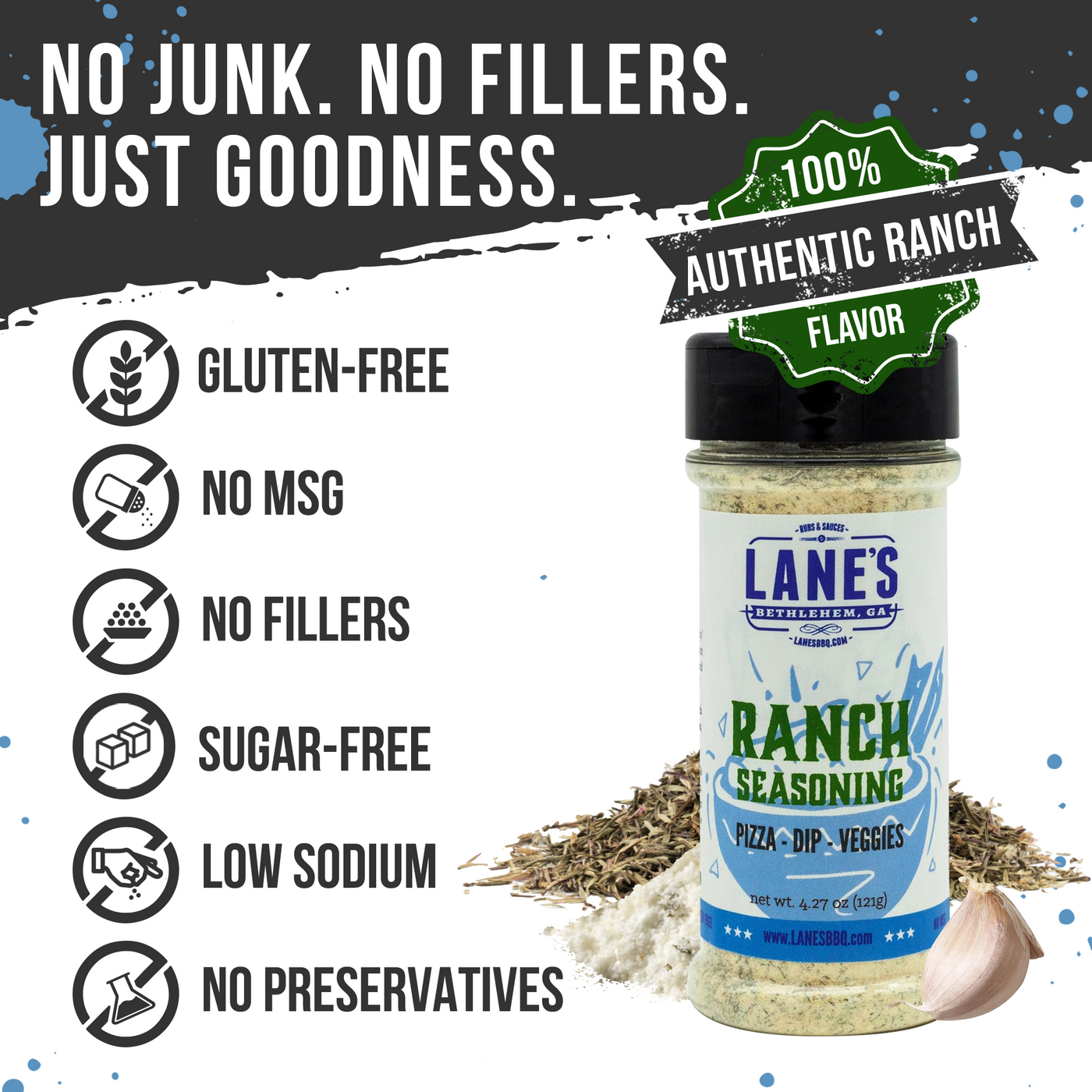 Ranch Seasoning | French Fry Rub | Dressing Mix
