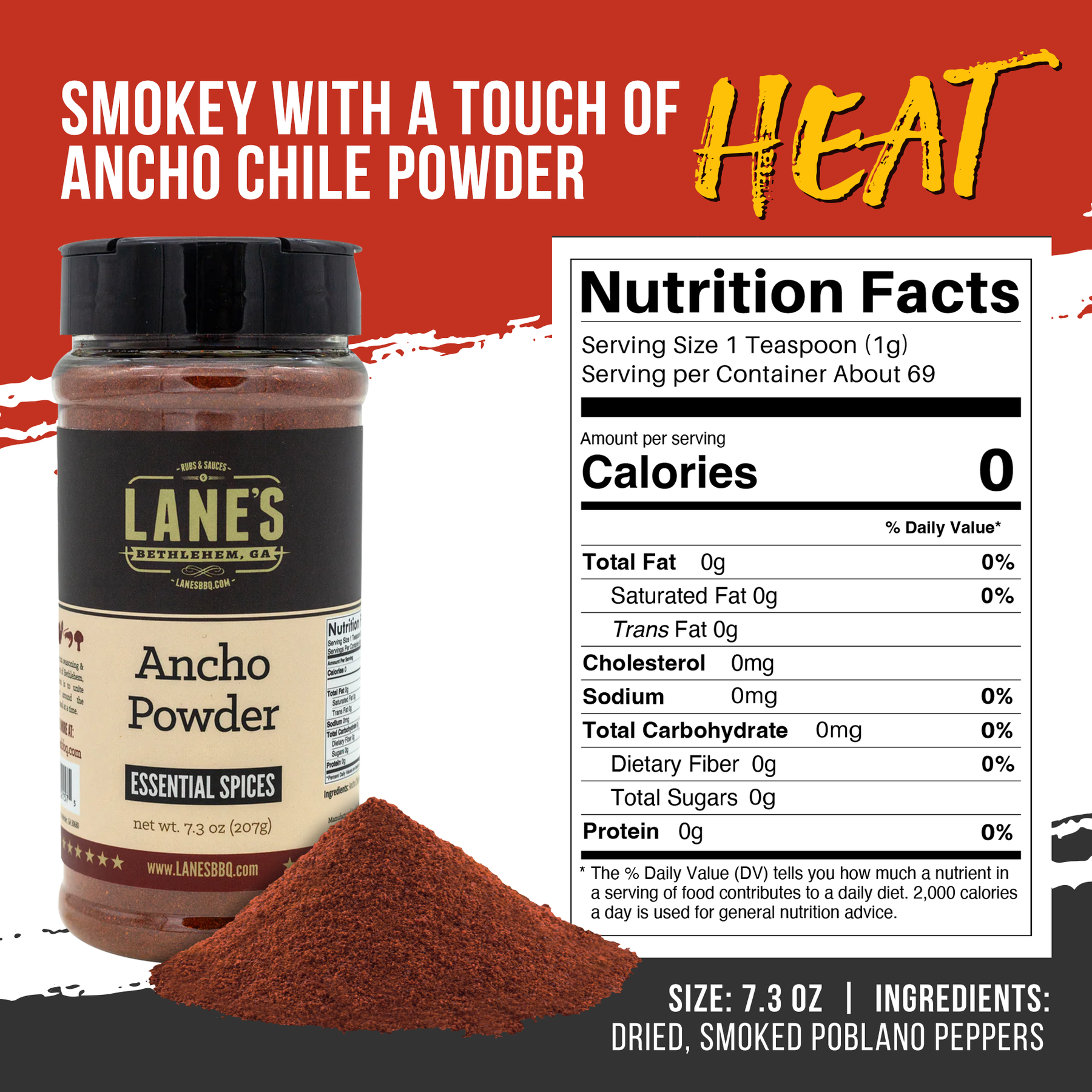 Ancho Chile Powder | Essential Spices