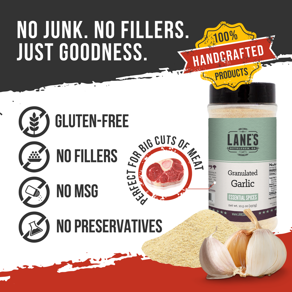 Granulated Garlic Powder | Essential Spices