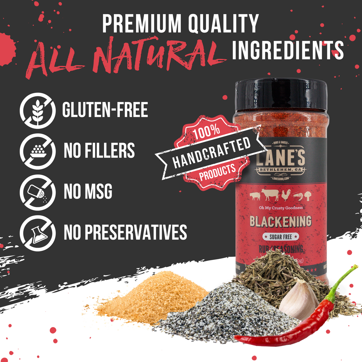 Lane's BBQ – Barbecue Rubs & Sauces | Winder, GA