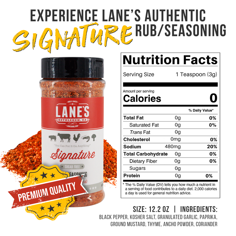 Best All Purpose BBQ Rub & Seasoning | Signature Rub | Lane’s BBQ