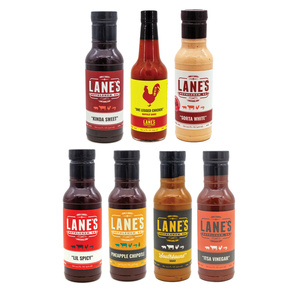 Complete BBQ Sauce Set | BBQ Sauce Gift Set | Grilling