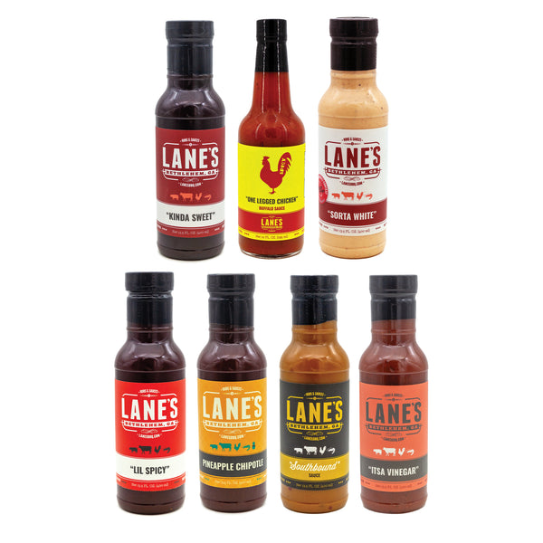 Complete BBQ Sauce Set | BBQ Sauce Gift Set | Grilling