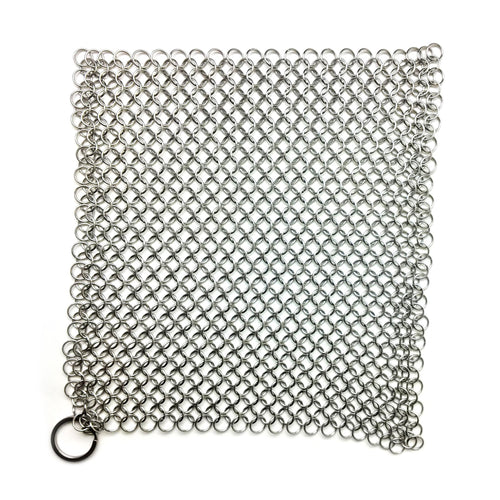 Cast Iron Cleaner Chain Mail Scrubber