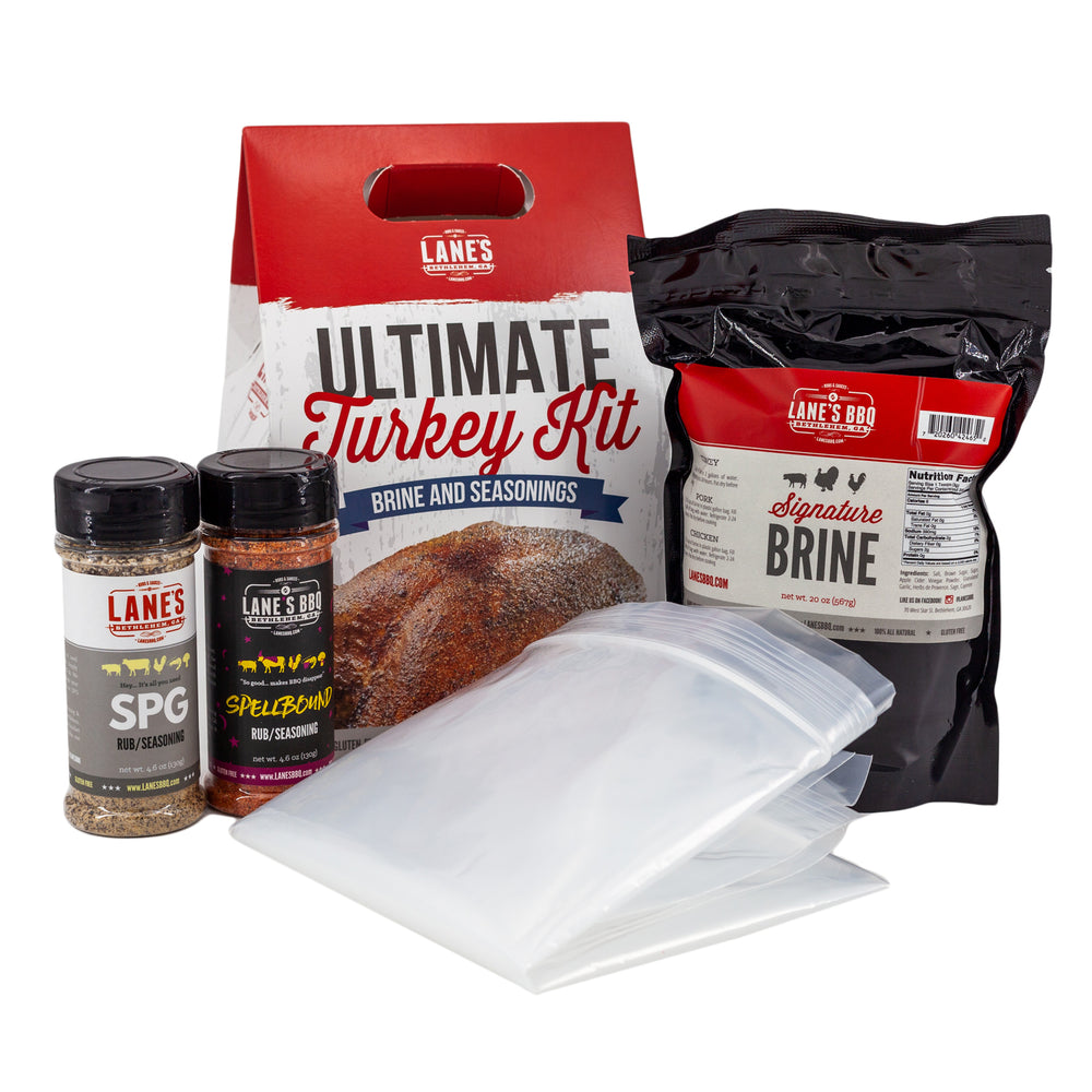 Lane's Ultimate Turkey Brine Kit w/ Bag | Best-Selling Turkey Brine